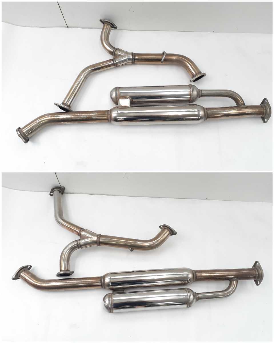 管r220725-0313 BR レガシィ HKS スーパー ターボ マフラー SUPER TURBO MUFFLER EJ25T EJ20T ...