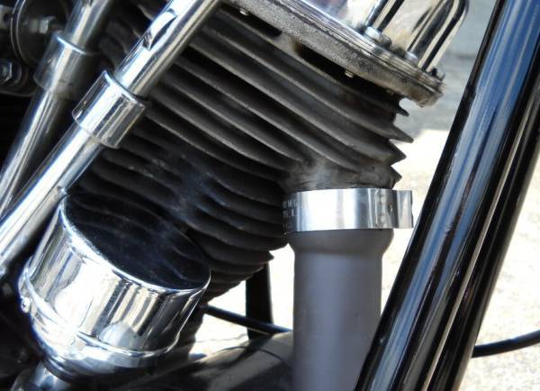 エキゾーストパイプ エキパイ クランプ ステンレス マフラーバンド パンヘッド Five star clamps アメリカ製 ヘビー ...