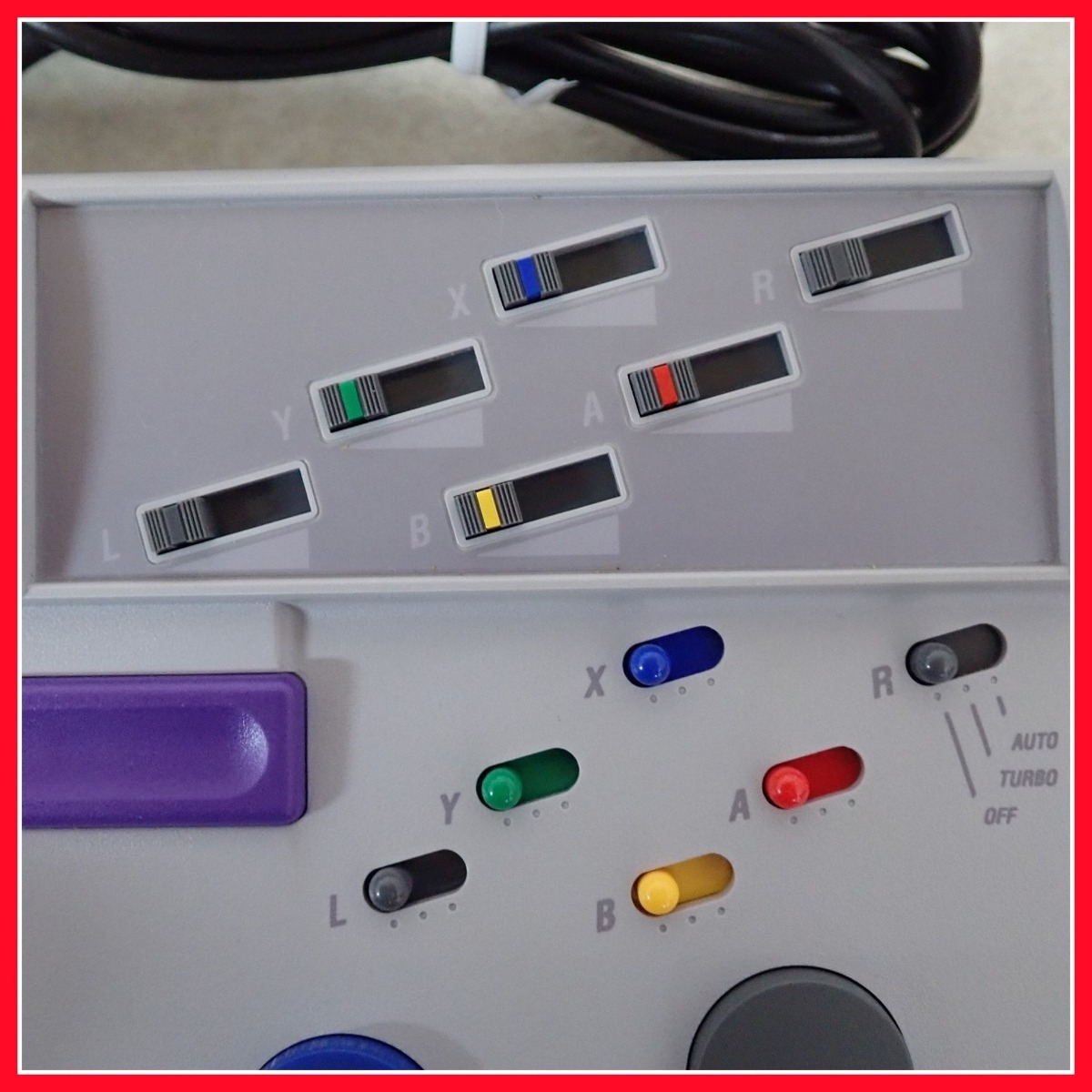 SFC スーファミ 海外製 SUPER ADVANTAGE JOYSTICK ニンテンドー Nintendo 任天堂 ASCIIWARE ...