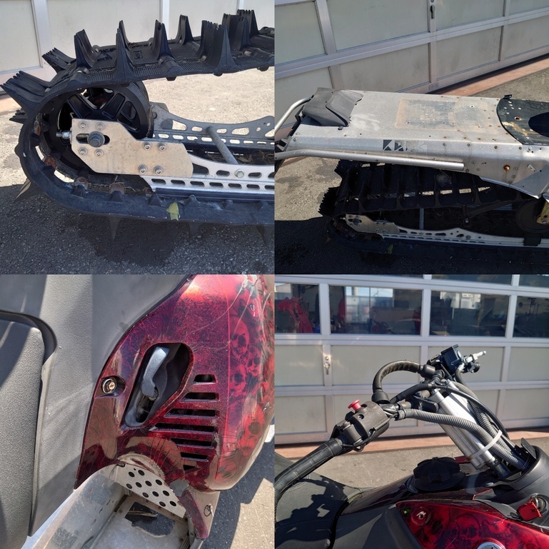 旭川発 最落なし スノーモービル ヤマハ 2010年式 FXナイトロ M-TX SE162 型式 8HR2 E/g始動良好 クローラ延長 売切 ...