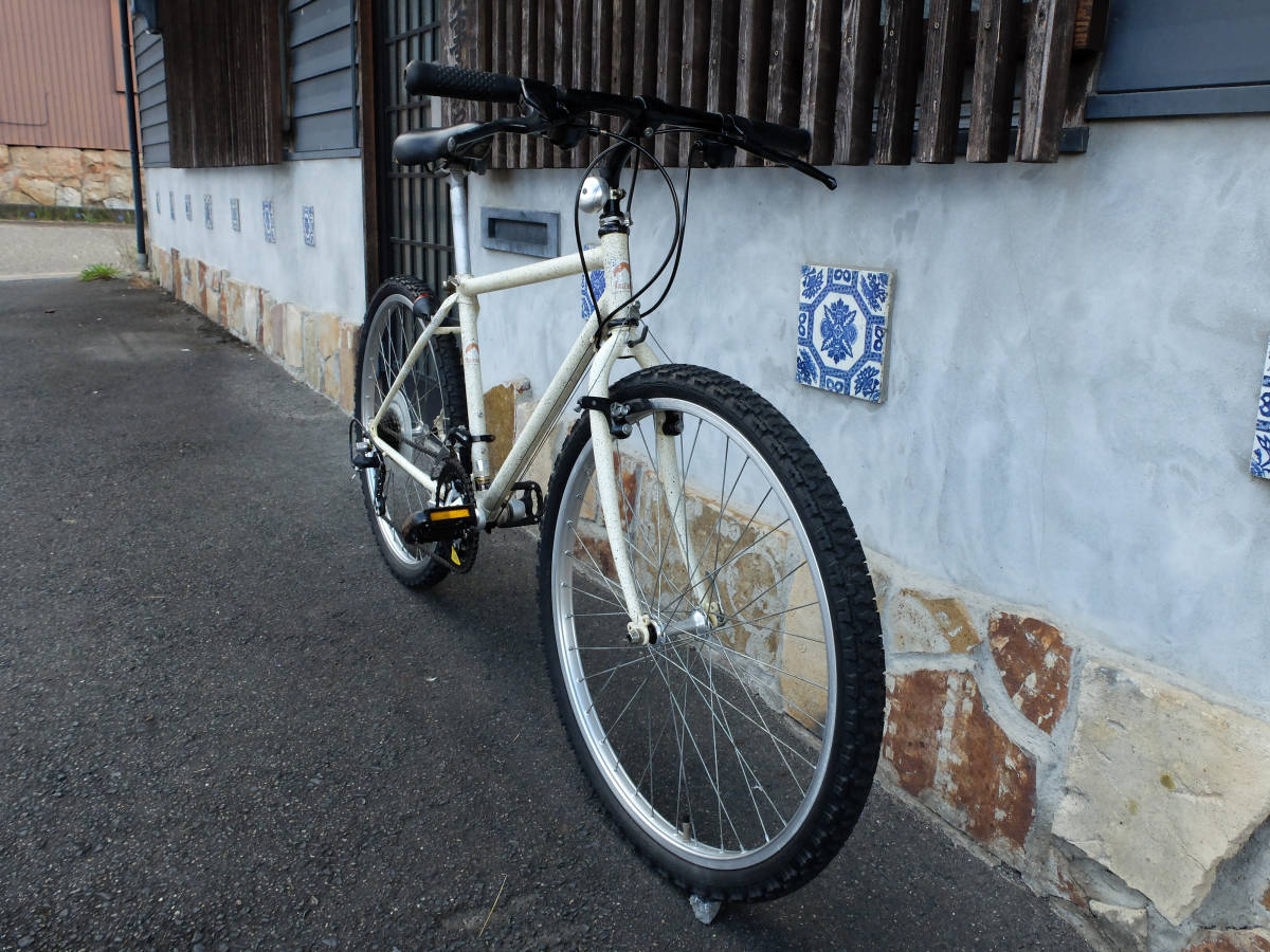 90'sOLD MTB DEKI RIDGE DEER 大阪デキ リッジディアー 尾根鹿 純国産 ハイテン鋼 スタンダード ベーシック C ...