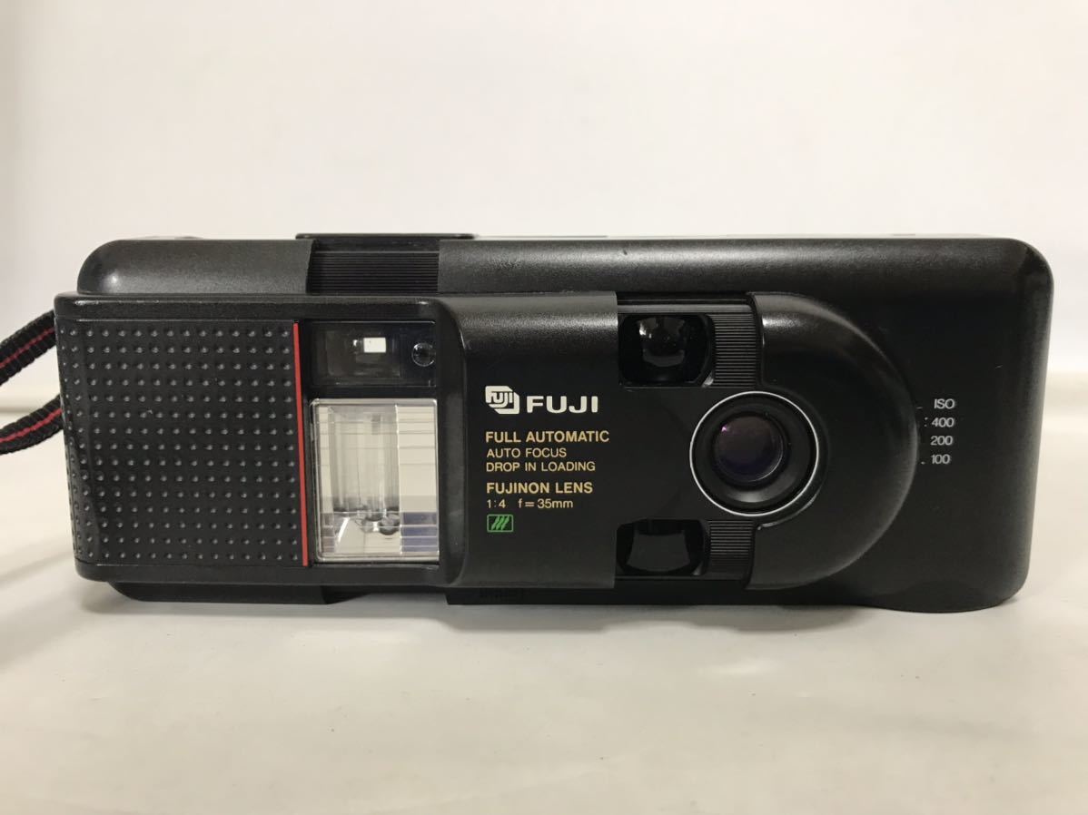 FUJI フジフィルム DL-50 DATE 35mm F4 コンパクトフィルムカメラ シャッターOk ストロボOk ジャンク ...