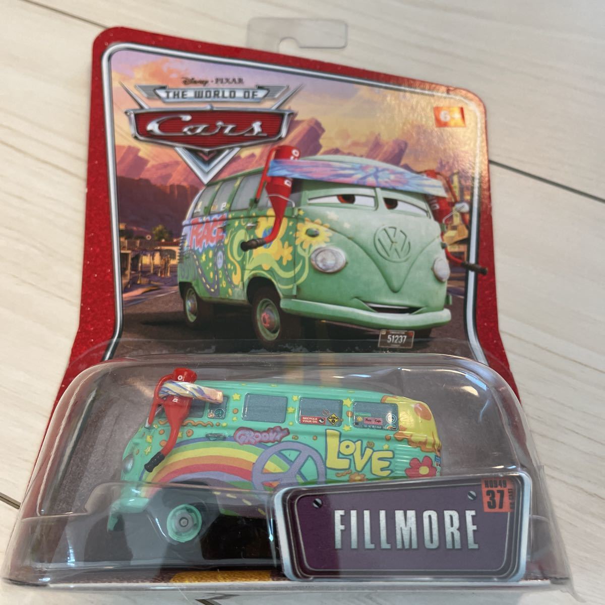 マテル カーズ ミニカー フィルモア FILLMORE ディズニー ダイキャスト キャラクターカー MATTEL CARS(カーズ)｜売買され ...