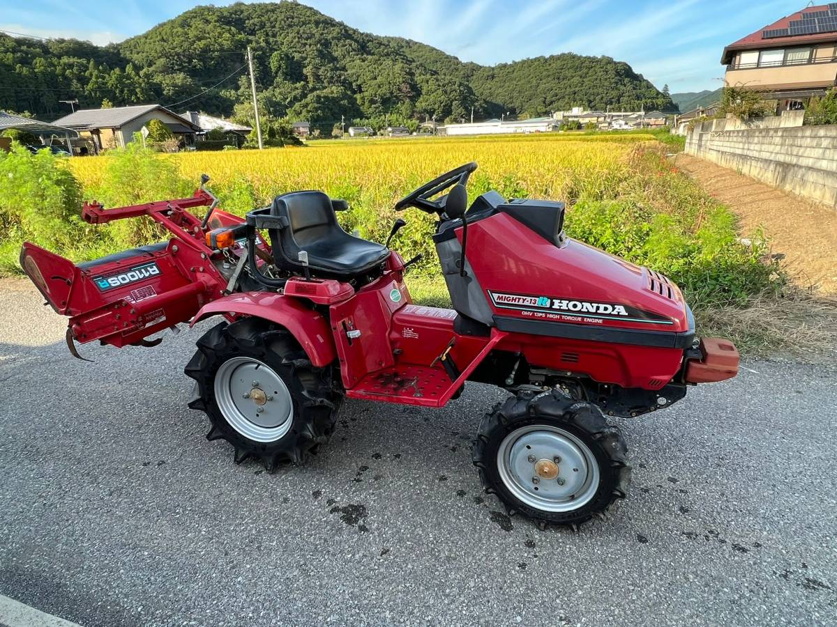 ホンダ トラクター マイティ13R ロータリー付 13馬力 R1100SR HONDA MIGHTY-13R(車体)｜売買されたオークション ...