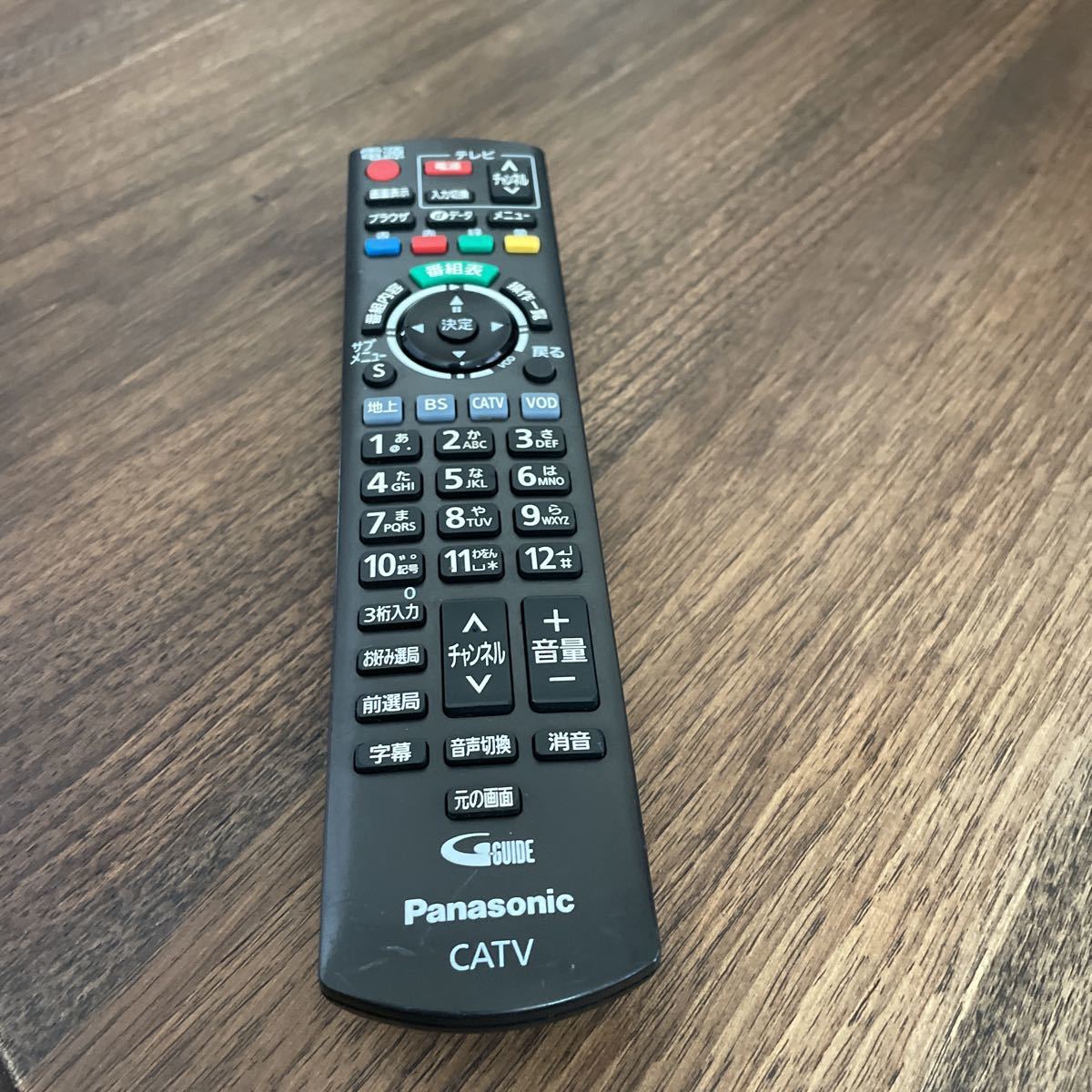 NBC2-23 動作未確認 TV/DVDリモコン Panasonic N2QAYB000573 TZ-LS200 TZ-LS300用(リモコン ...