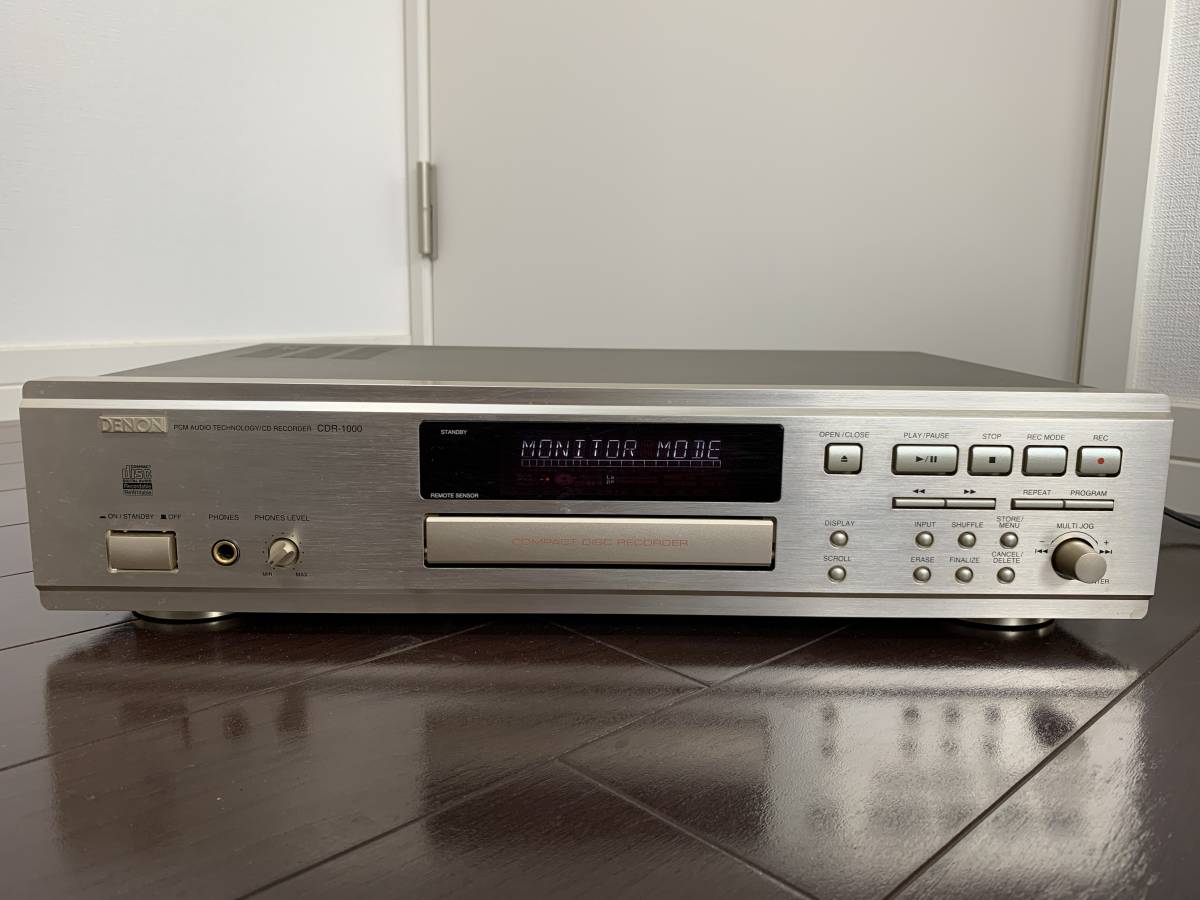 DENON PCオーディオ テクノロジー/CDレコーダー CDR-1000(DENON)｜売買されたオークション情報、yahooの商品情報を ...