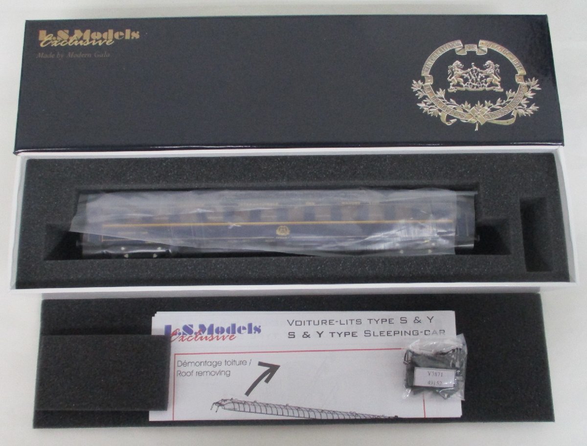 Voiture WL YB UIC CIWL Ep IV-HO 1/87 LSMODELS 49152 A deh090527(外国車輌 ...