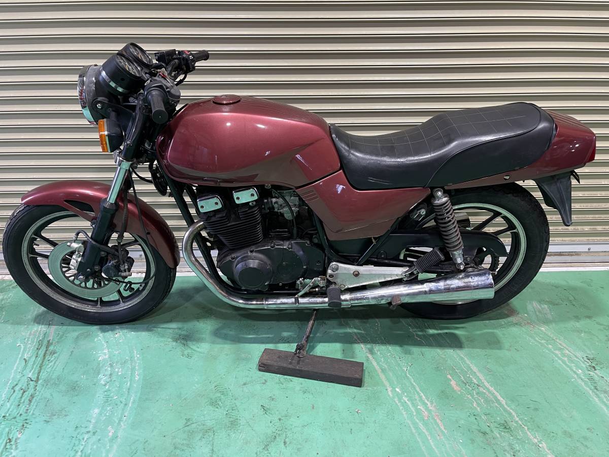 GSX400E ゴキ 刀 書類付 クランキング確認 GS400 GT380 ザリ GSX250E GSX450 E(251cc-400cc ...