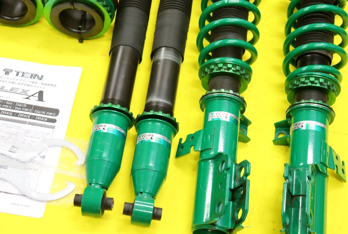 ノア ヴォクシー エスクァイア ZRR80W ZRR80G ZRR85W ZWR80G TEIN テイン FLEX A 車高調②(サスペンションキット（一式）)｜売買されたオークション情報 ...