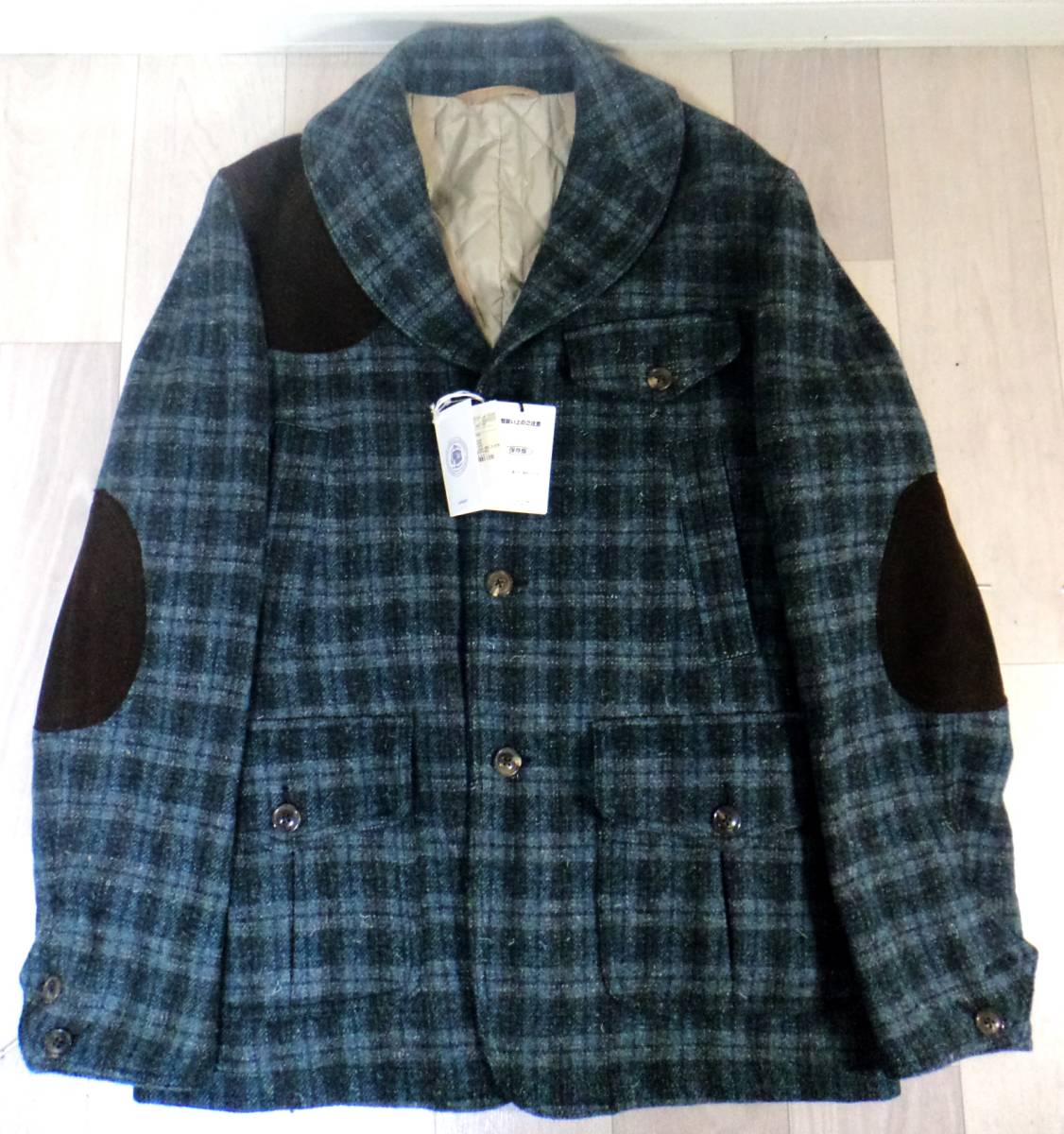 JPRESS Jプレス ハンティングツイードジャケット 屋外 LL 青/紺系チェック(男性用)｜売買されたオークション情報、yahooの商品情報をアーカイブ公開 - オークファン（aucfan ...