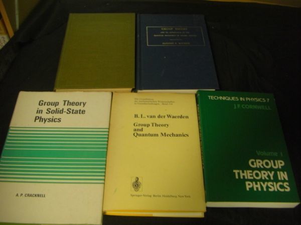 物理洋書 群論 6冊 Group Theory in Physics Group Theory and Quantum Mechanics Michael Tinkham マイケル ティンカム ...