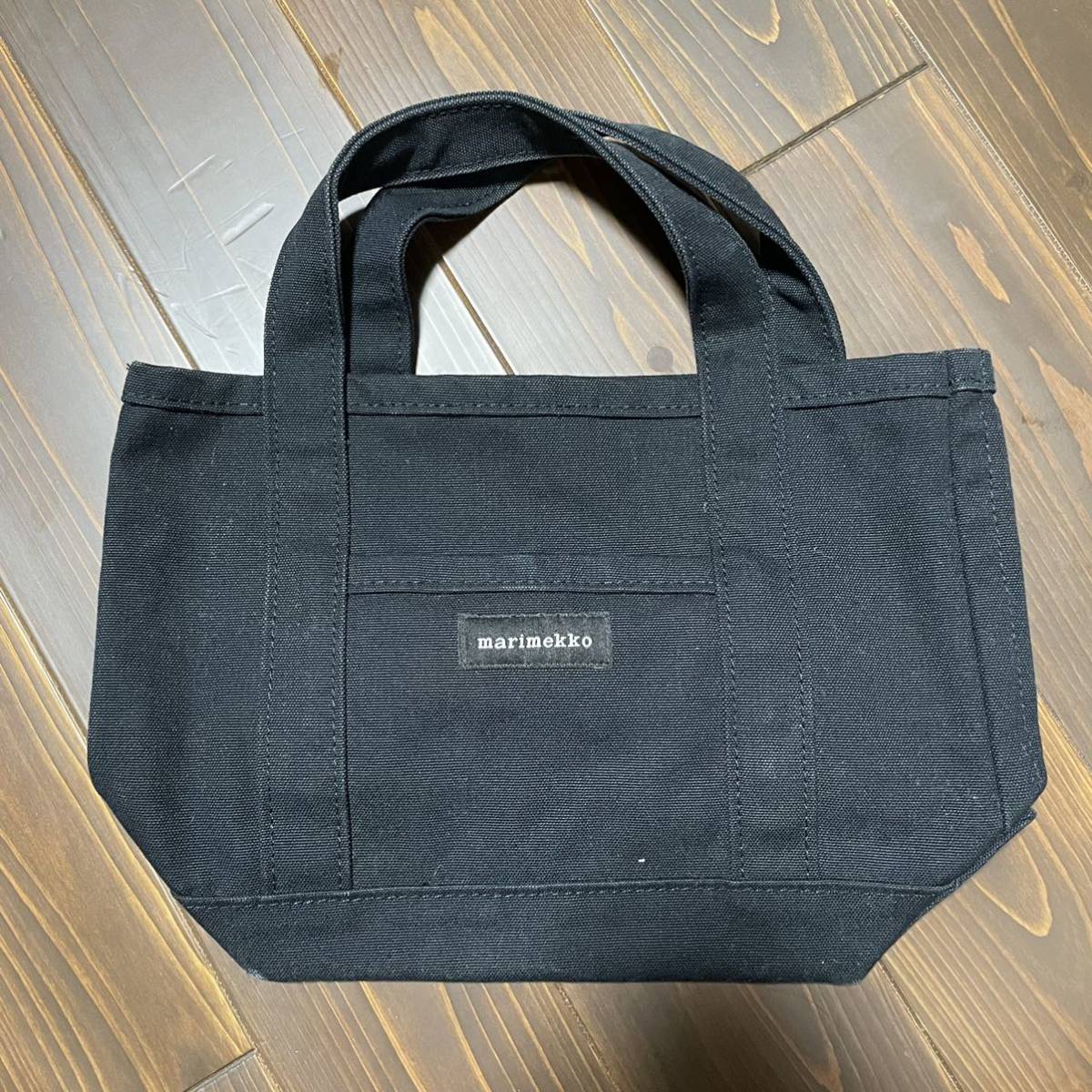 marimekko マリメッコ ミニ トートバッグ ハンドバッグ キャンバス 鞄 ブラック T565(トートバッグ)｜売買されたオークション情報、yahooの商品情報をアーカイブ公開 ...