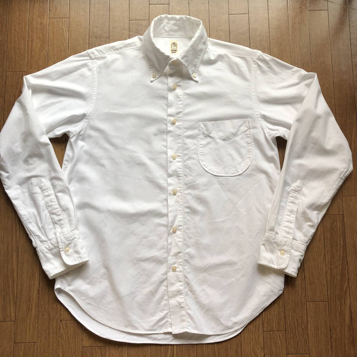 KATO カトー オックスフォード ボタンダウンシャツ ホワイト Sサイズ OXFORD 長袖シャツ 無地 白シャツ KATO BASIC ベーシック(KATO`)｜売買されたオークション情報 ...