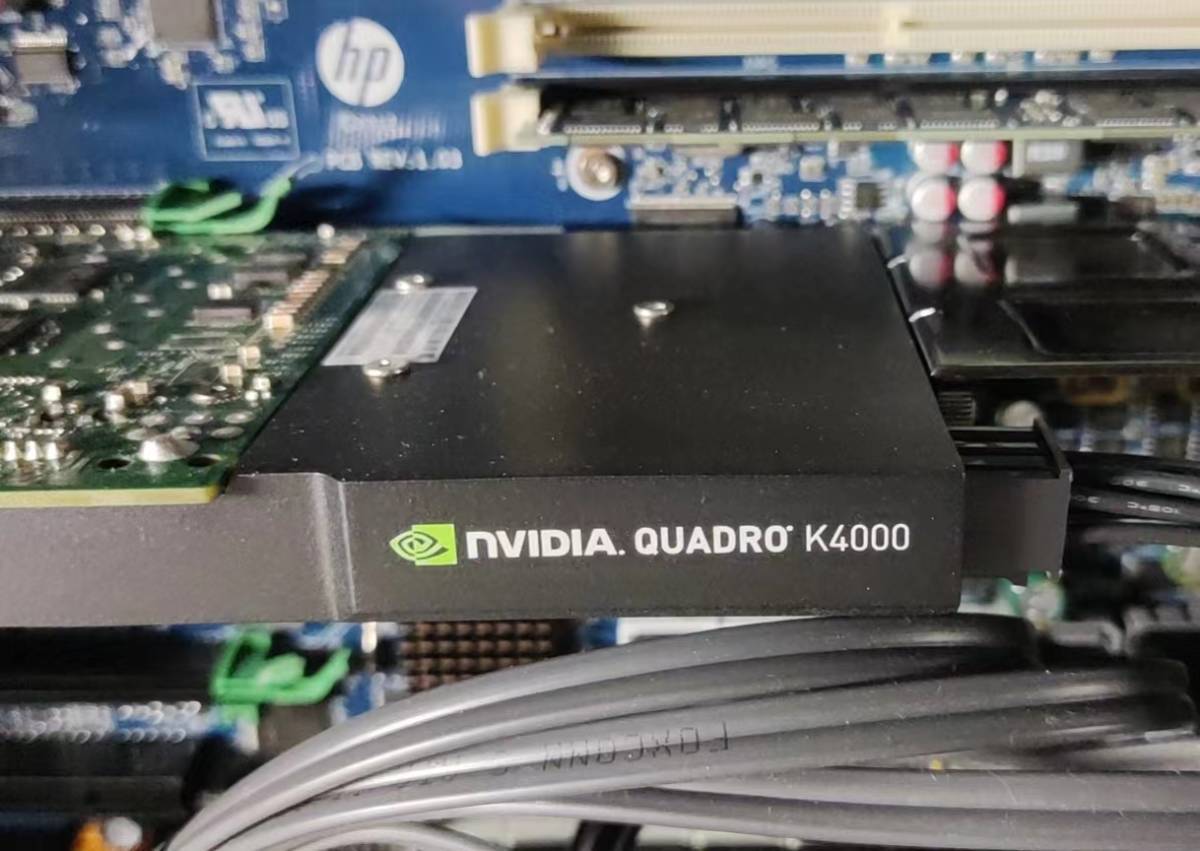 HP Z820 workstaion NVIDIA Quadro K4000 24GB Xeon E5-2630 v2 簡易動作のみ確認済 ...