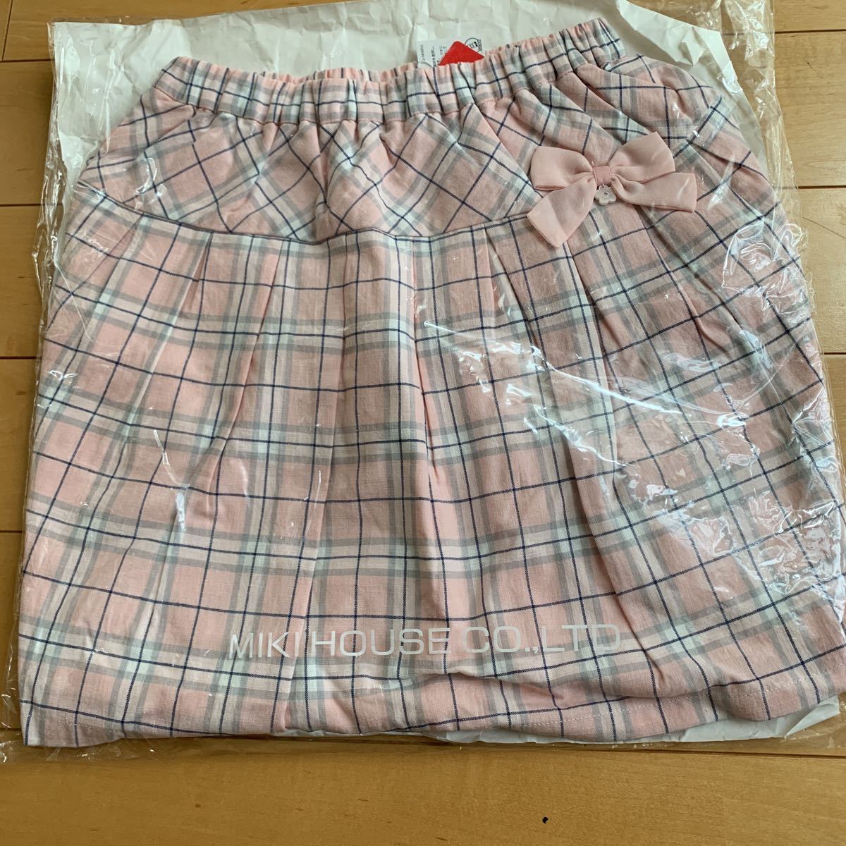 ミキハウス 140-150cm L フレアースカート チェック ベビーピンク 可愛い(スカート)｜売買されたオークション情報、yahooの商品情報をアーカイブ公開 - オークファン ...