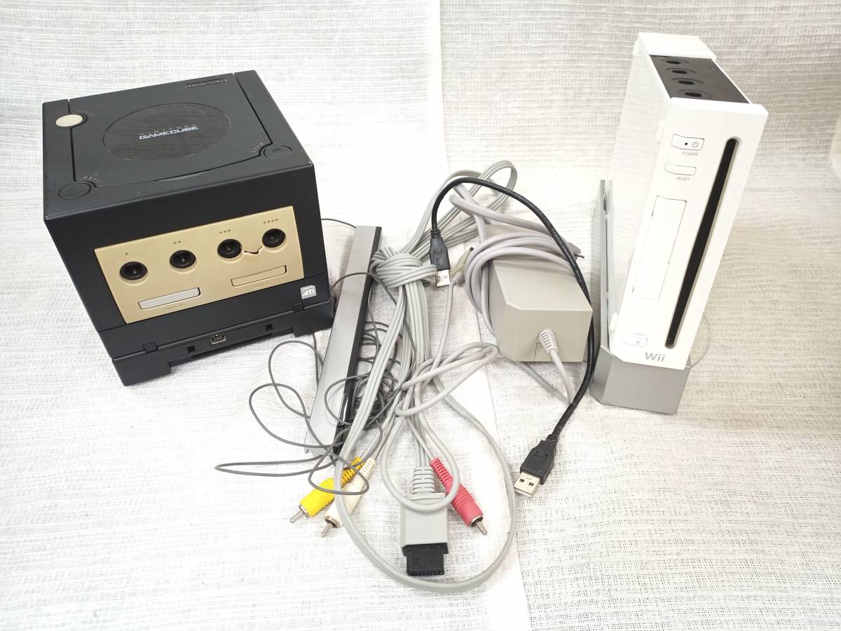 任天堂 NINTENDO GAMECUBE GAMEBOY PLAYER本体 DOL-017 Wii本体 RVL-001 Wii用アクセサリー ...