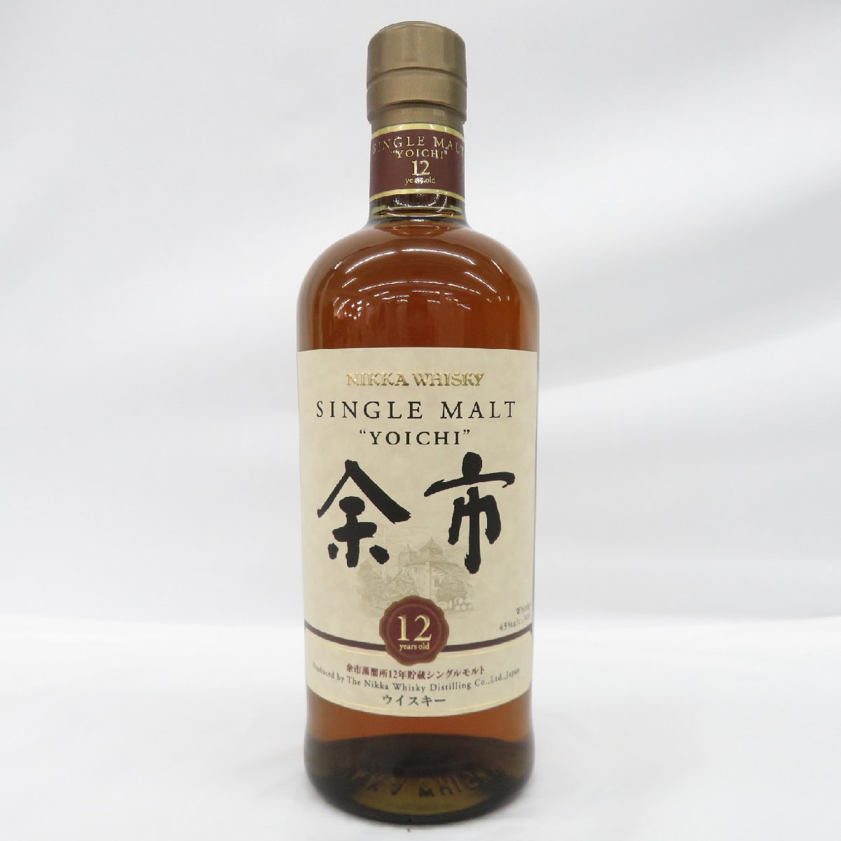 未開栓 NIKKA ニッカ シングルモルト 余市 12年 ウイスキー 700ml 45％ 11106677 1005(日本)｜売買されたオークション情報、yahooの商品情報をアーカイブ公開 ...