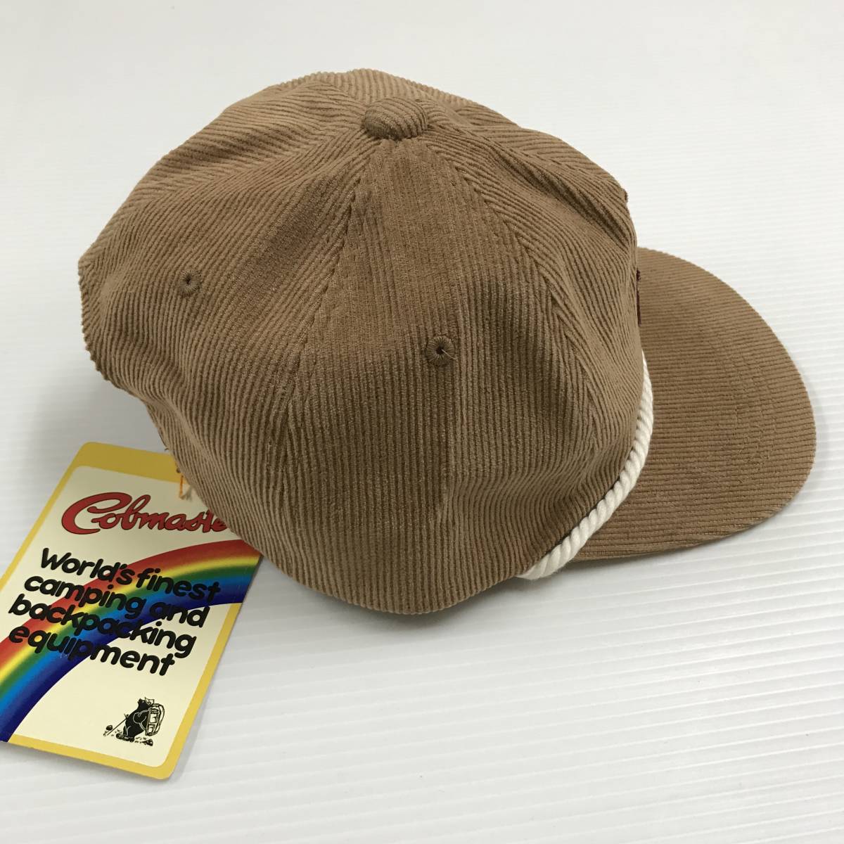 約58cm Cobmaster ブラウン キャップ コーデュロイ メンズ レディース アウトドア タグ キャンプ ロープ クラッシック コブマスター(野球帽)｜売買されたオークション情報 ...