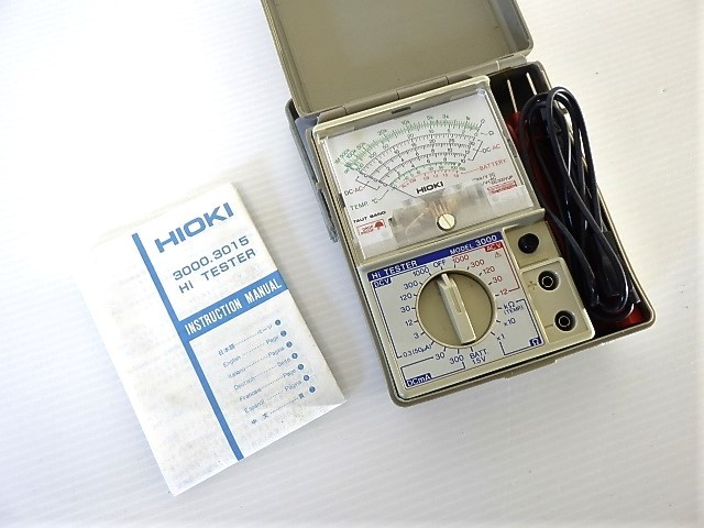 HIOKI 3000の値段と価格推移は？｜10件の売買情報を集計したHIOKI 3000の価格や価値の推移データを公開
