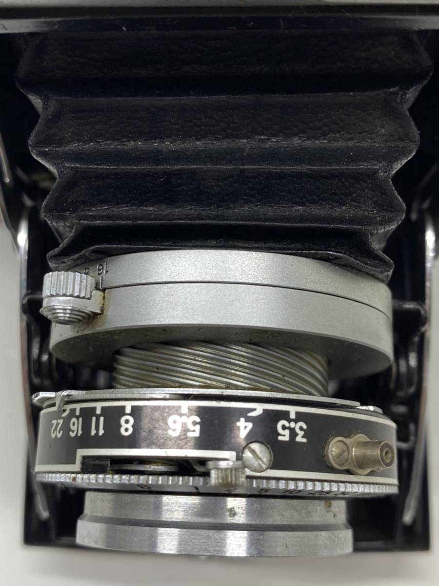 y785 OFUNA SIX オーフナ シックス 蛇腹 カメラ フィルムカメラ レンズ 1:3.5 f=7.5cm 6X4.5 6X6 ...