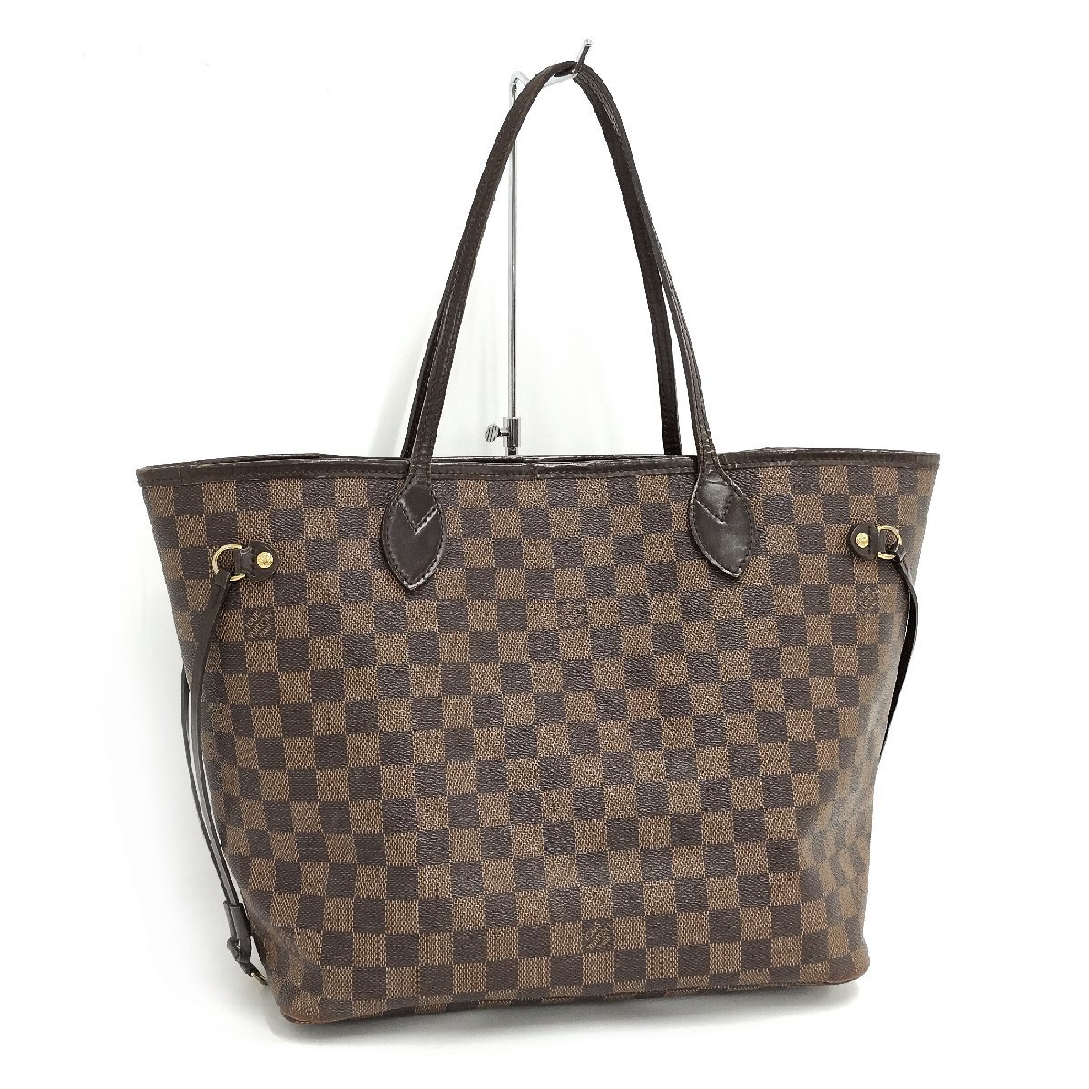 ルイヴィトン LOUIS VUITTON ネヴァーフルMM ショルダーバッグ ダミエ エベヌ N41358 Jコレ T 483(ショルダー ...