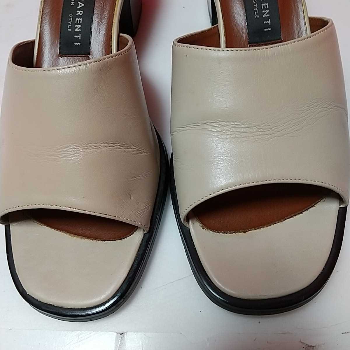 SONIA PARENTI 本革 レディースサンダル サイズLL EEE 24.0cmヒール5.5cm(24.0cm)｜売買されたオークション情報、yahooの商品情報をアーカイブ公開 ...