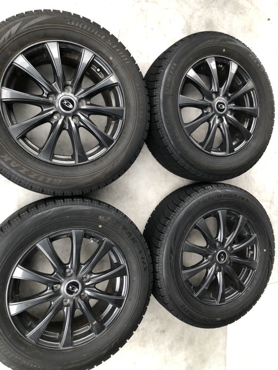 スタッドレスタイヤアルミホイール4本セット 215/60R16 BSブリザックVRX2017製(スタッドレスタイヤ)｜売買されたオークション情報、yahooの商品情報をアーカイブ公開 ...
