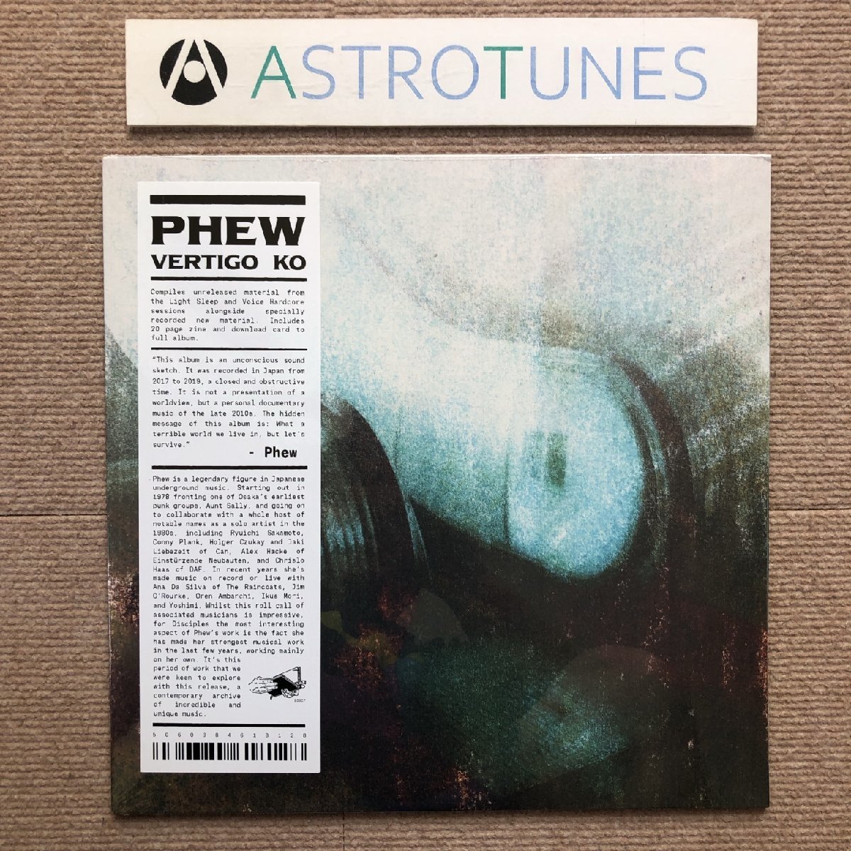 入手困難 フュー Phew 2020年 LPレコード Vertigo KO 欧州盤 Experimental music 長嶌寛幸(は行)｜売買されたオークション情報、yahooの商品情報を ...
