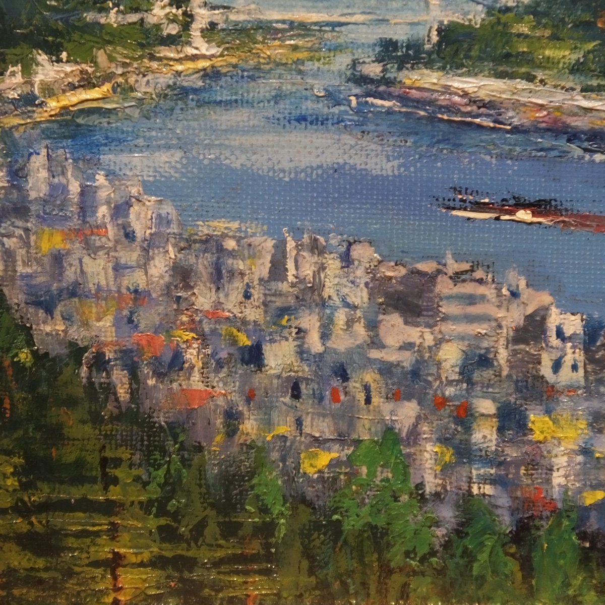 1円 おたからや xm885 土屋茂 尾道水道 油彩SM 風景画 油絵 原画(自然、風景画)｜売買されたオークション情報、yahooの商品情報 ...