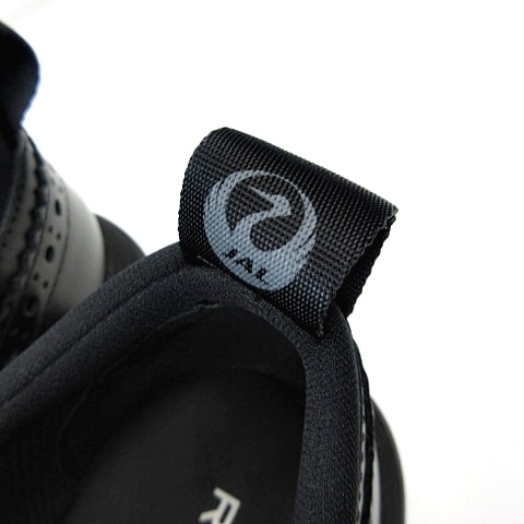 リーガル REGAL JAL コラボ スニーカー W747 メダリオン ウイングチップ ブラック 黒 レッド 赤 25cm メンズ(25 ...