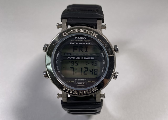 CASIO カシオ G-SHOCK Gショック GIEZ ジーズ TITANIUM GS-100 ベゼル無し(GIEZ)｜売買された ...
