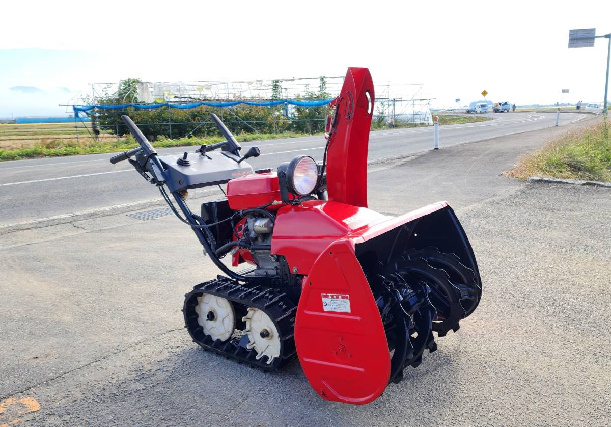 小型除雪機 スノーラHS970 Honda 除雪機 キャタピラー2本 バッテリ に交換 No.351(除雪機)｜売買されたオークション情報、yahooの商品情報をアーカイブ公開 ...