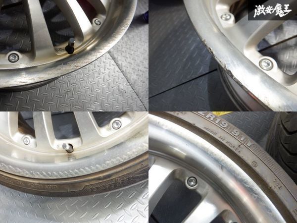 EURO DESIGN ZEUS LINE ゼウスライン 19インチ 8.5J +35 9.5J +38 PCD114.3 5H 5穴 ...