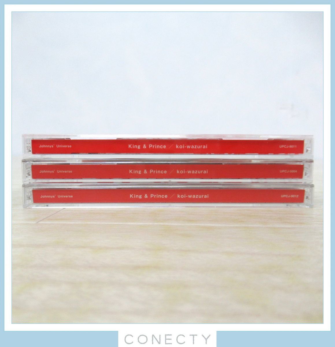 King＆Prince CD 3点セット koi-wazurai 初回限定盤A/B/通常盤 アザージャケット付き キンプリ J2 SP(ジャニーズ)｜売買されたオークション情報、yahooの ...