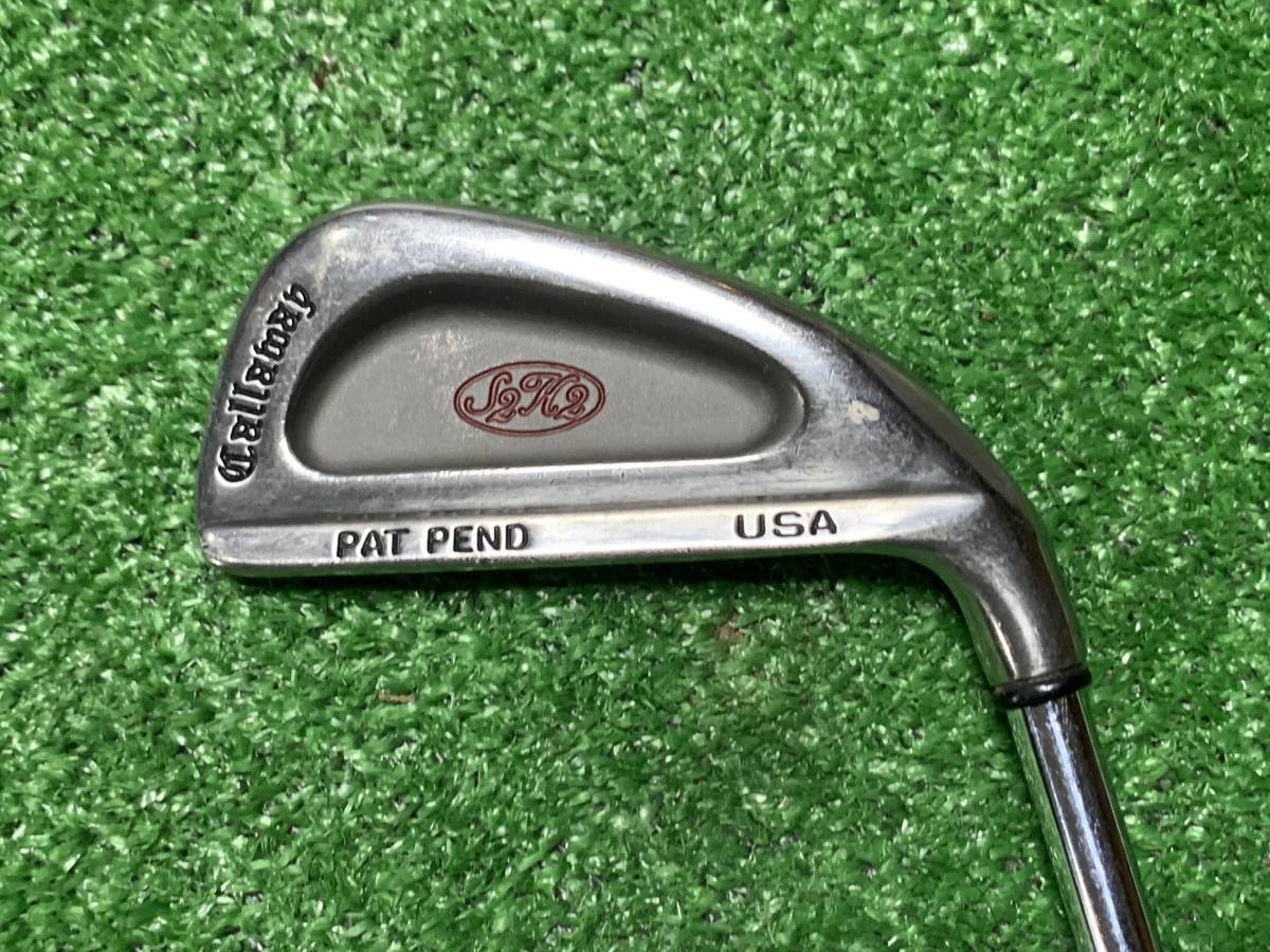 SAI-2340 単品アイアン キャロウェイ Callaway S2H2 PAT PEND USA 3番アイアン スチールシャフト Flex ...