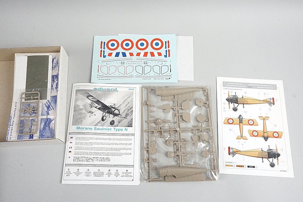 eduard エデュアルド 1/48 モラン ソルニエ タイプ N プラモデル 8090(その他)｜売買されたオークション情報、yahooの ...