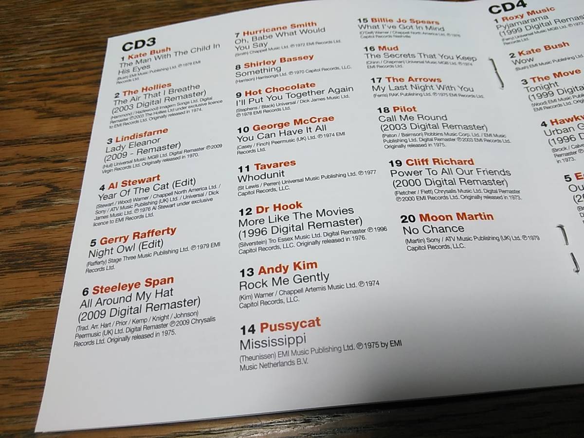 V.A. 70s ESSENTIALS 100 HITS 5CD Roxy Music Ten Years After Blondie ...