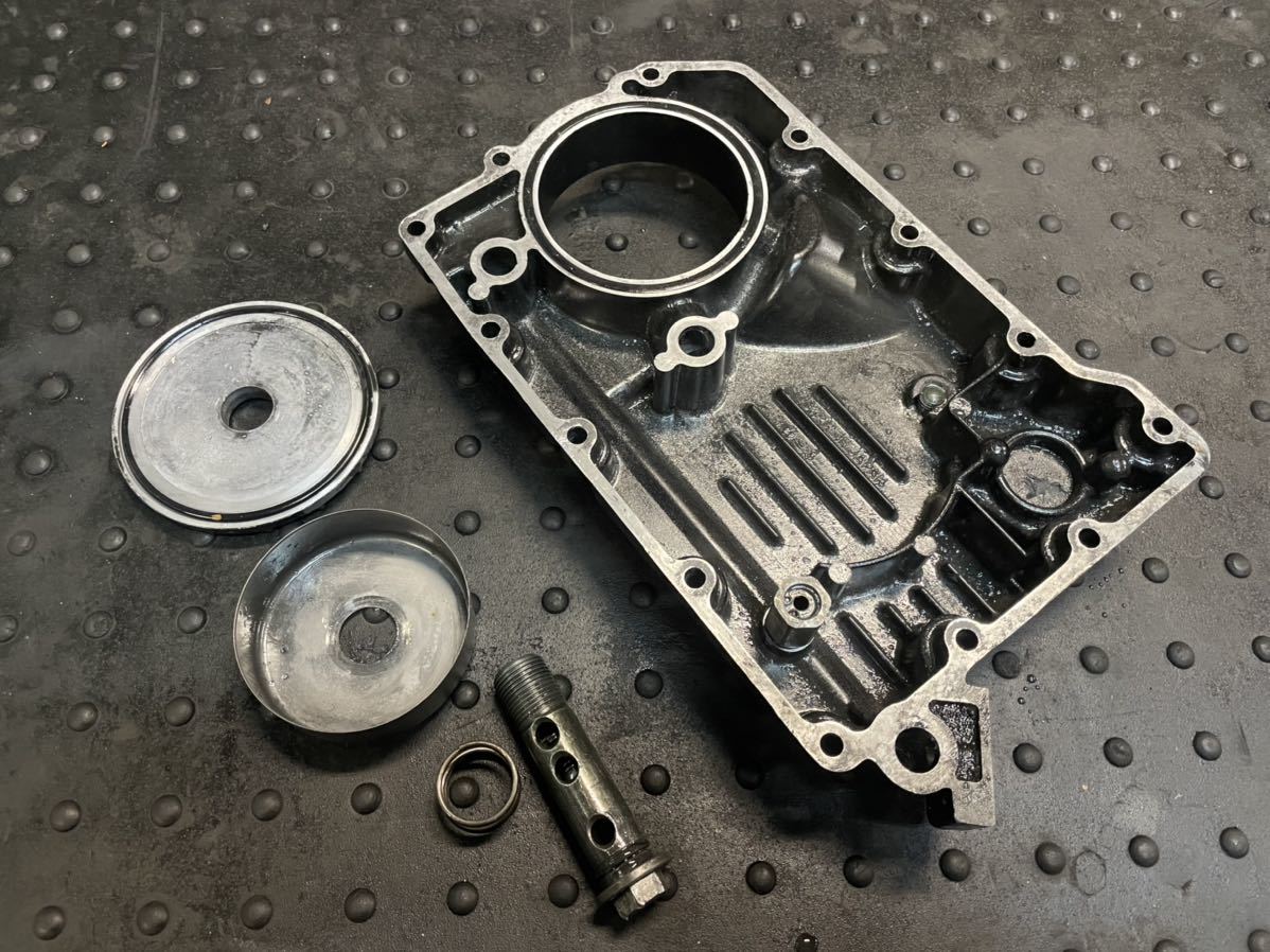 激安 ゼファー 400 純正オイルパン 検 当時物 Z550GP Z400FX KZ550 E4 ZGP GPZ ゼファー 旧車 GY1(その ...