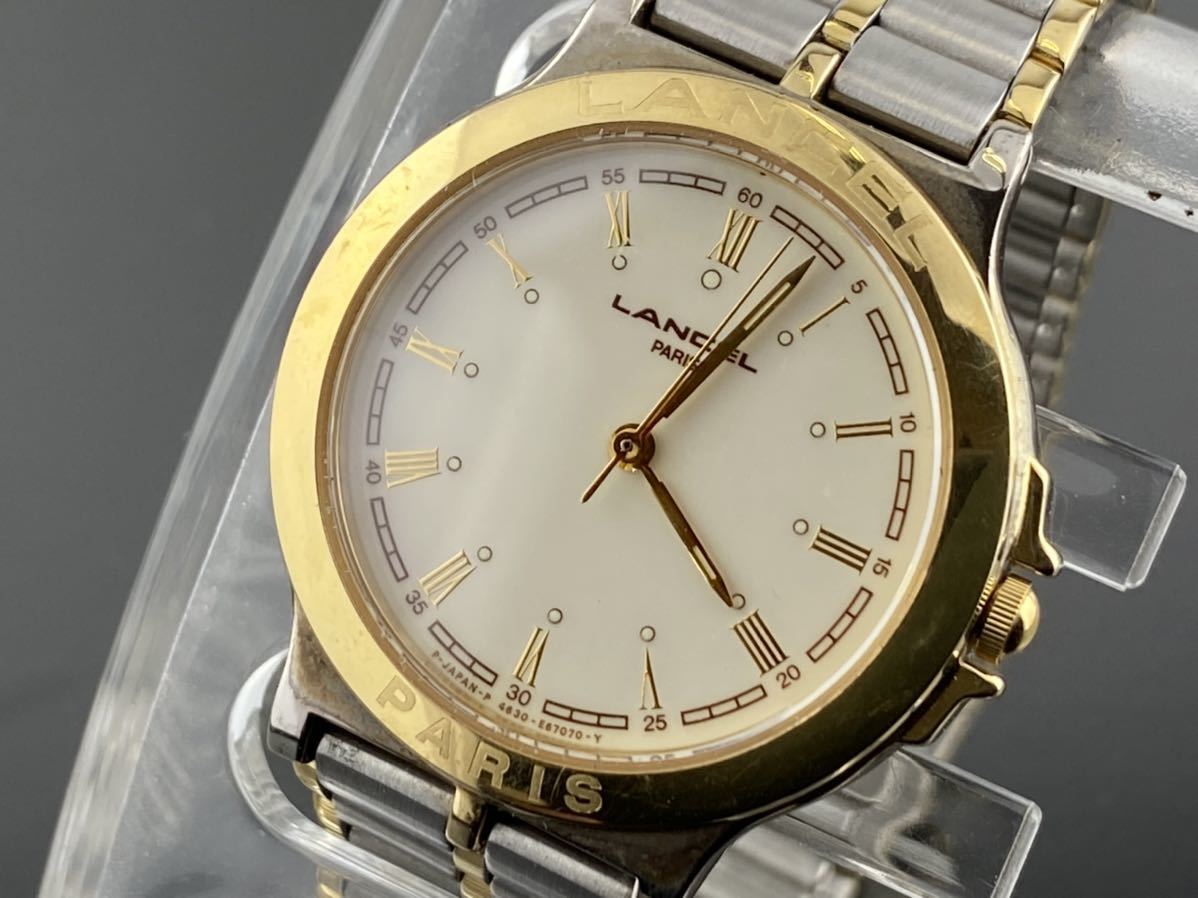 A1016 1円 メンズ腕時計 クォーツ CITIZEN ランセル LANSEL 4631-E63956(シチズン)｜売買されたオークション ...