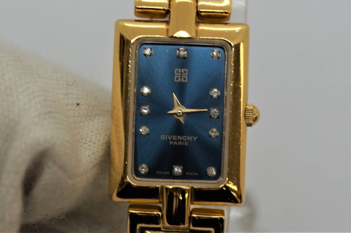 ジバンシー GIVENCHY MILLESIME REG.MODEL 12Pダイヤ バングルウォッチ レディース クォーツ 腕時計(ジバンシイ)｜売買されたオークション情報、yahooの商品 ...