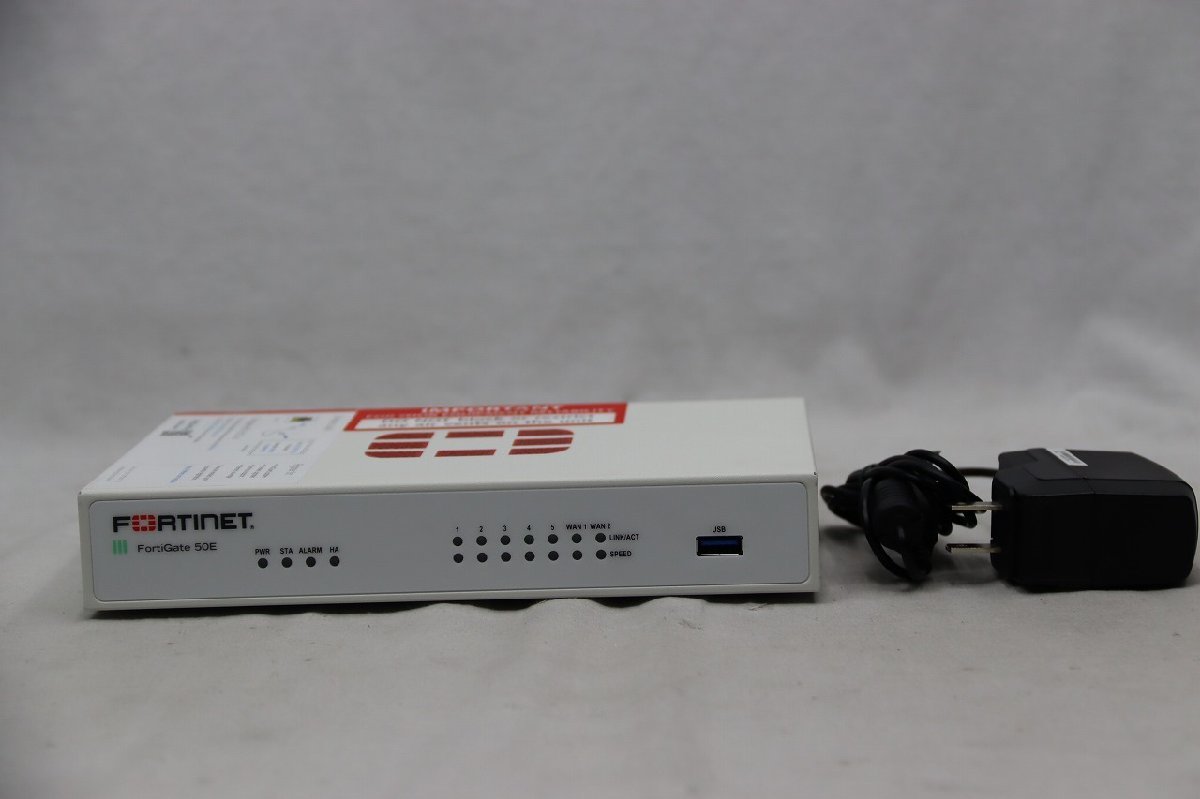 FORTINET FortiGateアプライアンス FortiGate 50E ライセンス: 2025/04/04(ルーター)｜売買された ...