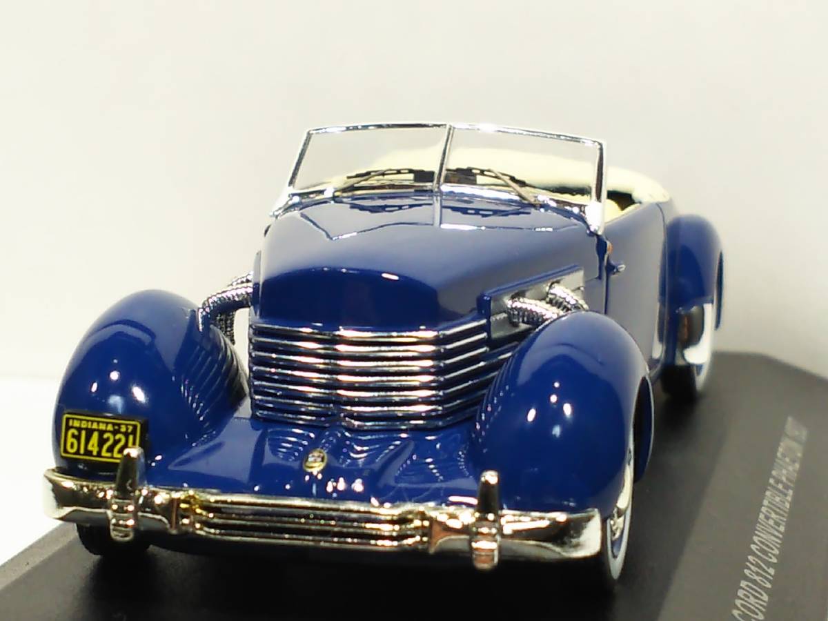 1/43 少し難有り ixo MUSEUM CORD 812 CONVERTIBLE PHAETON 1937 コード フェートン 同日落札分 ...