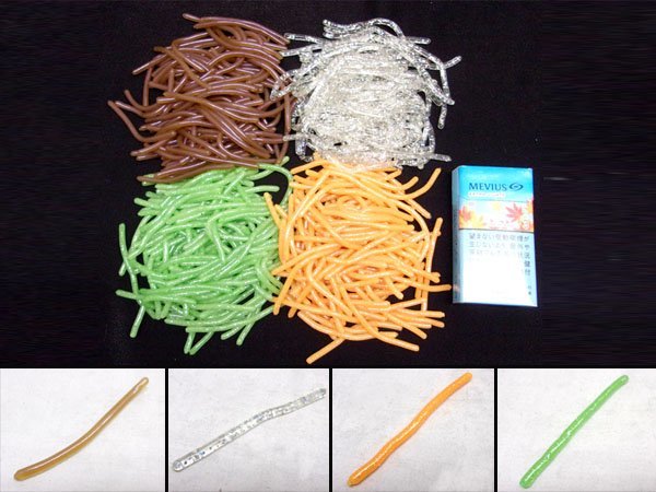 オ森e996 大量セット 各色100個 計400個 OFT/オフト スクリューテールグラブ ロックあばれんぼう 4色セット ワーム(ストレートワーム)｜売買されたオークション情報、yahooの ...