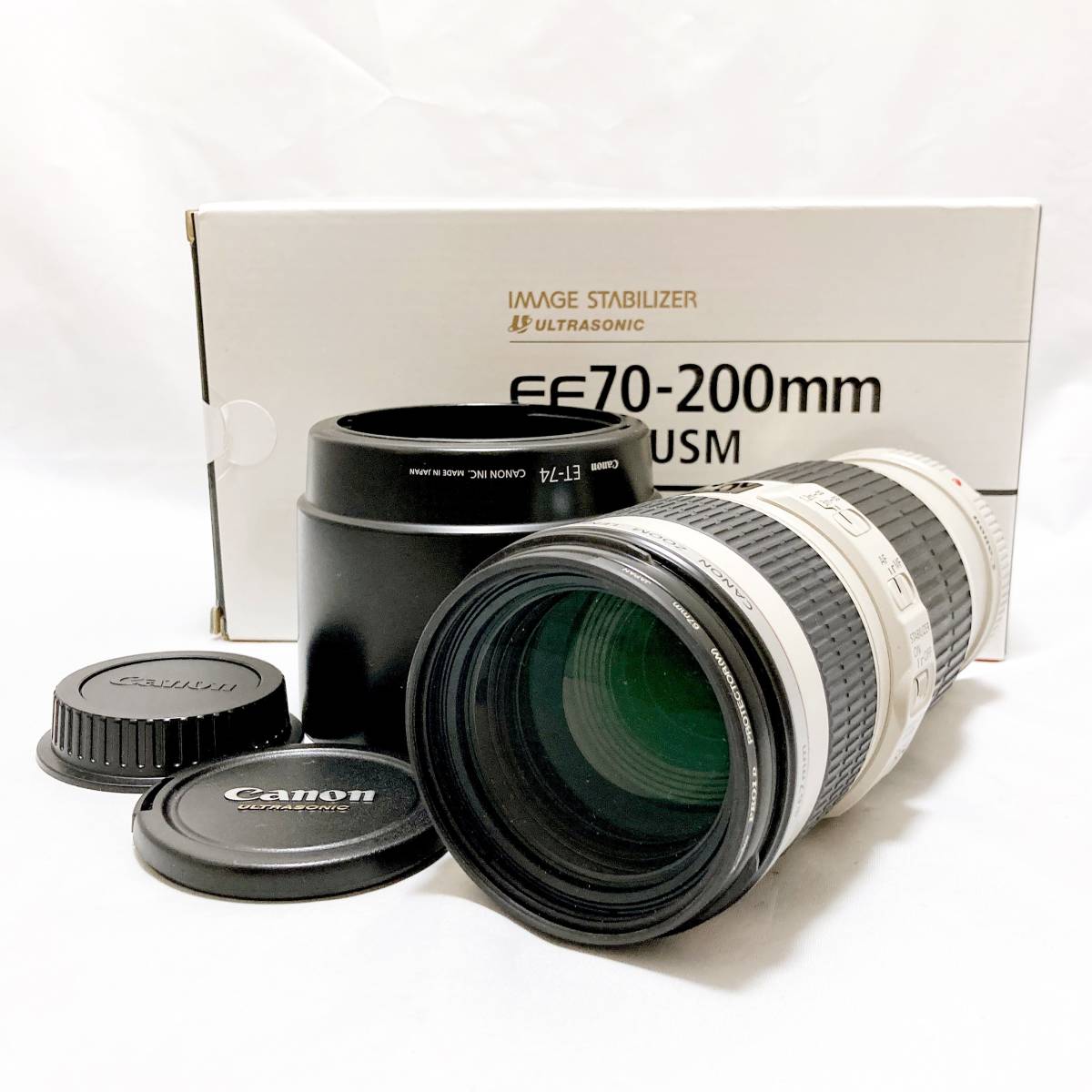 +付属品多数 キヤノン CANON EF 70-200mm F4 L IS USM 白レンズ(キヤノン)｜売買されたオークション情報、yahooの商品情報をアーカイブ公開 - オークファン ...