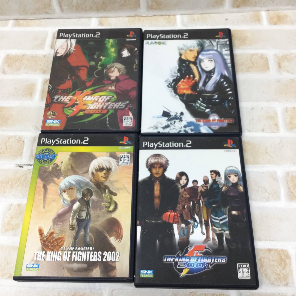 PS2ソフト ザ キング オブ ファイターズ 2000/2001/2002/2003 4点 T11-143w(アクション)｜売買されたオークション情報、yahooの商品情報をアーカイブ公開 ...