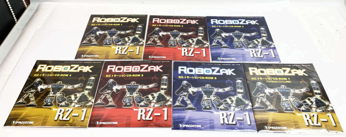デアゴスティーニ 週刊パーツ付きマガジン ROBOZAK ロボザック RZ-1 モーションCD-ROM 1〜7 11-4(模型、プラモデル ...