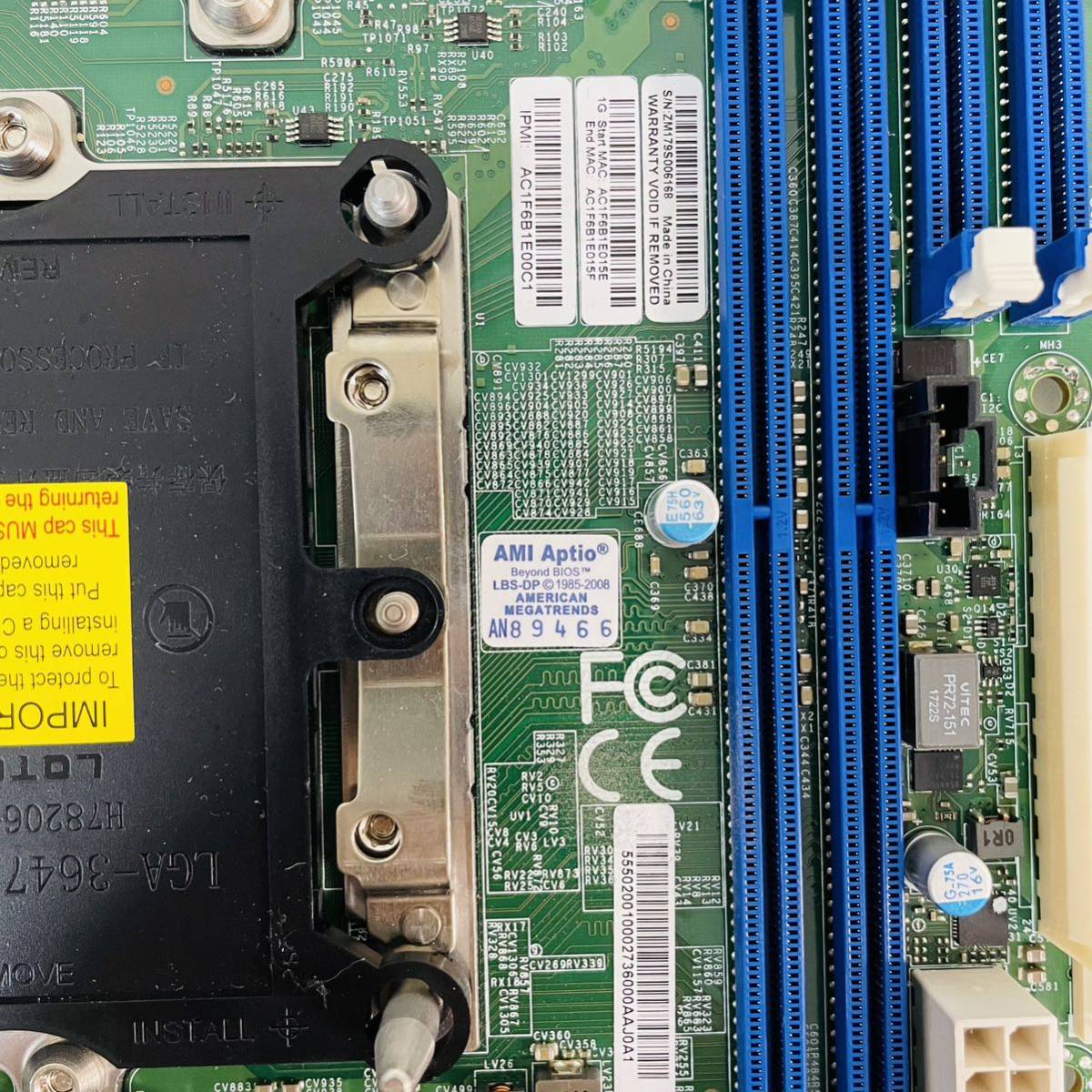 Supermicro X11DPL-I LGA3647 Server Motherboard i10676 100サイズ発送(その他)｜売買さ ...