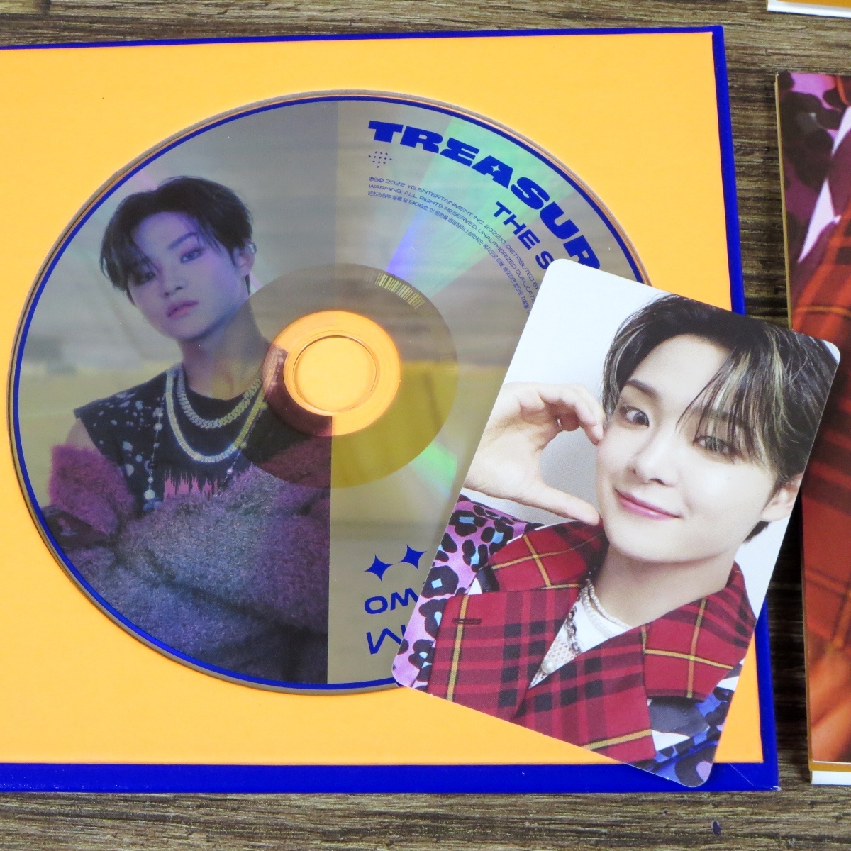 トレカ付 TREASURE トレジャー 韓国版CD2点 アサヒ ジフン 2nd MINI ALBUM THE SECOND STEP : CHAPTER TWO DIGIPACK ver ...