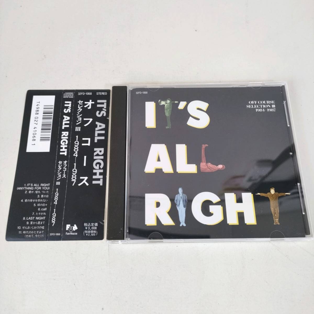 A01-3 CD オフコース / IT’S ALL RIGHT OFF COURSE SELECTION III 1984-1987(その他)｜売買されたオークション情報、yahooの商品情報 ...