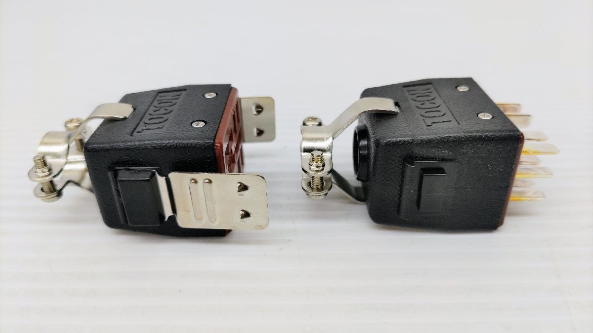 品 未配線 TOCON 12P TS-520 FT-101 ACコネクタ TS-820 TS-830 TS-801 FT-101E アマチュア ...